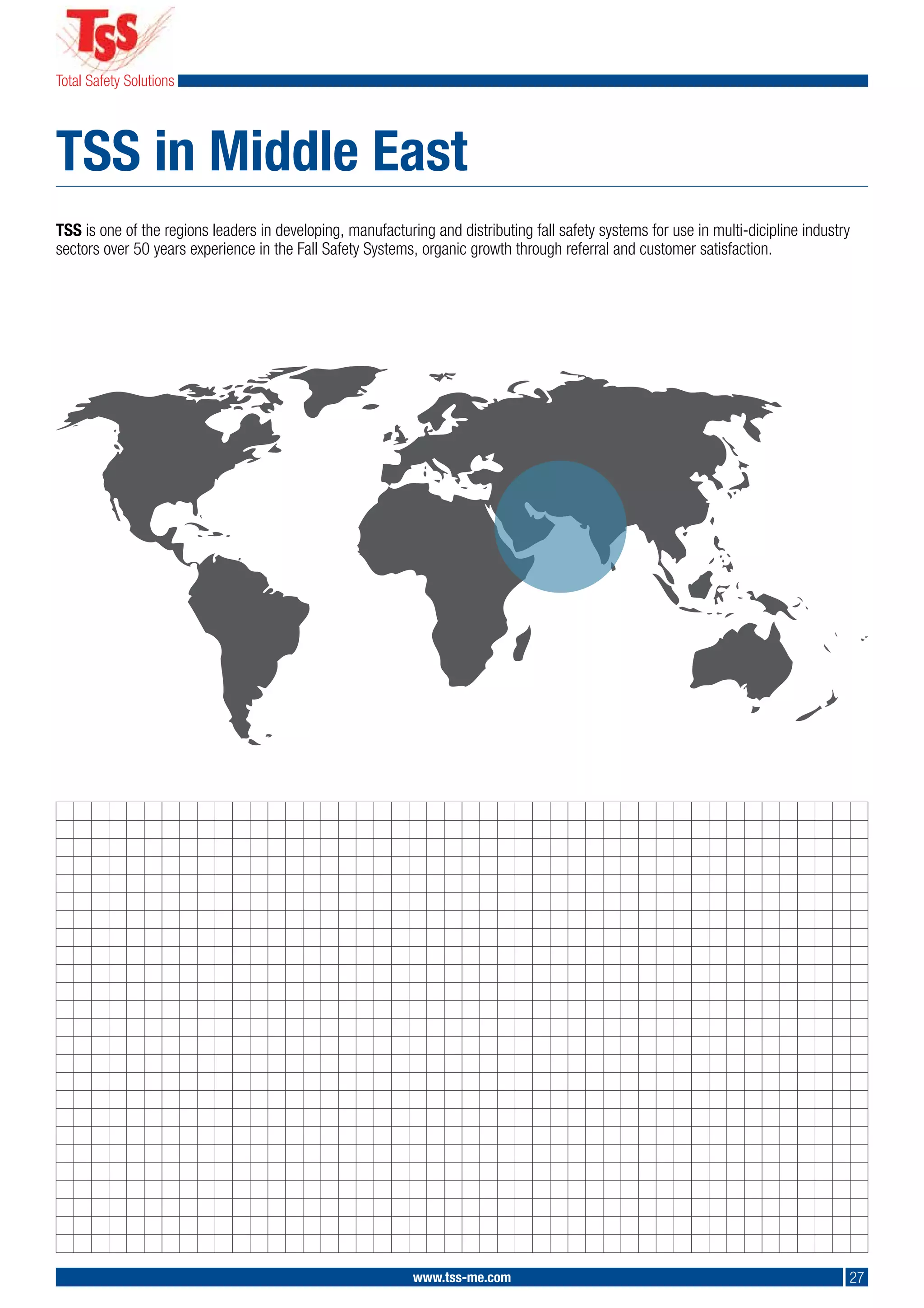 TSS Safety Net Fans - Fall Protection Systems | PDF