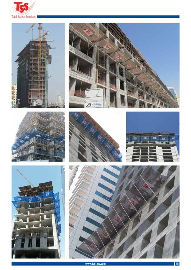 TSS Safety Net Fans - Fall Protection Systems | PDF