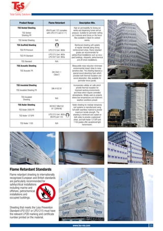 TSS Safety Net Fans - Fall Protection Systems | PDF