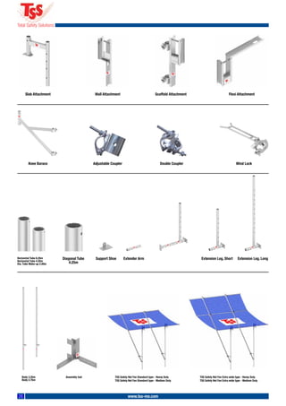 TSS Safety Net Fans - Fall Protection Systems | PDF