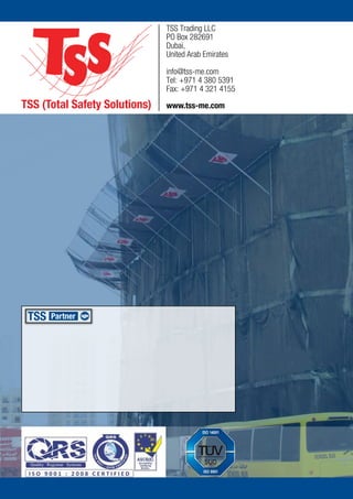 TSS Safety Net Fans - Fall Protection Systems | PDF