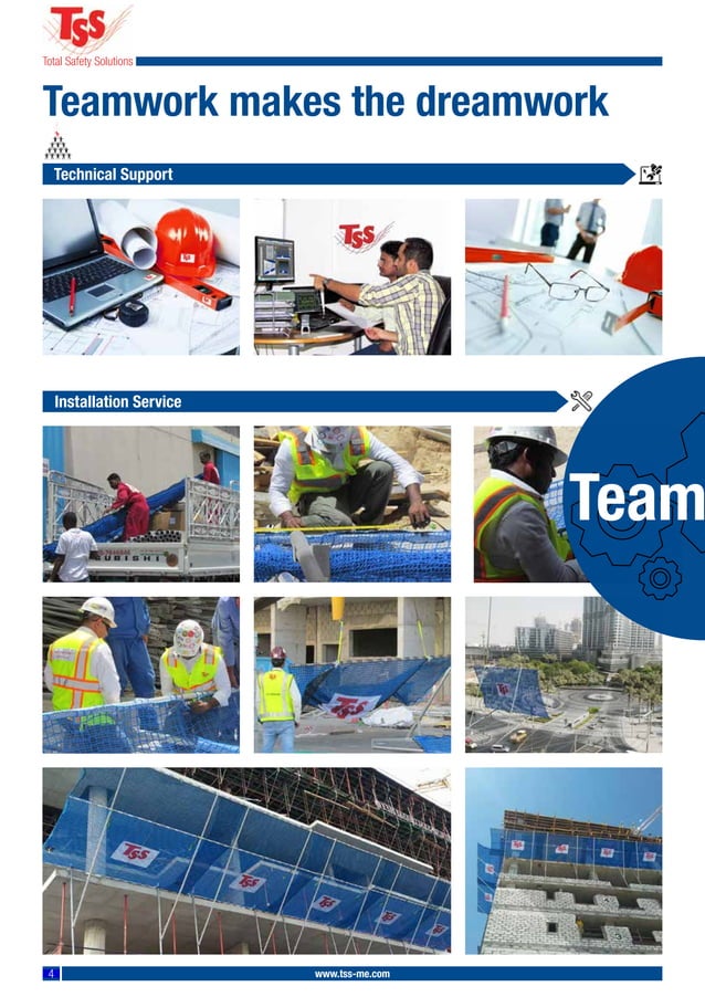 TSS Safety Net Fans - Fall Protection Systems | PDF