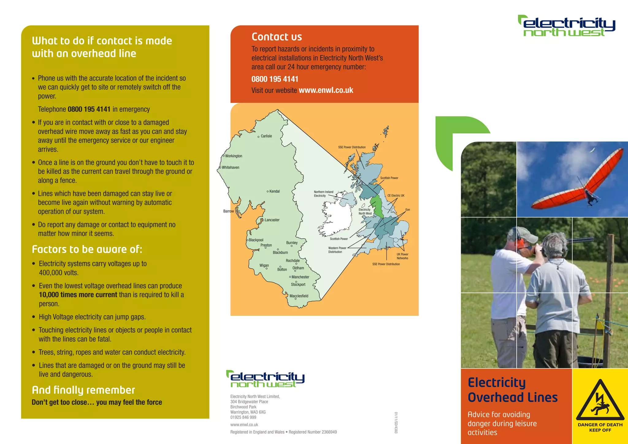 Safety Overhead Electricity - Leisure | PDF