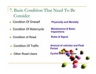 Safety riding-english | PDF