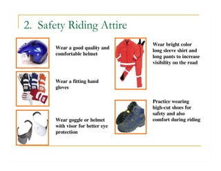 Safety riding-english | PDF