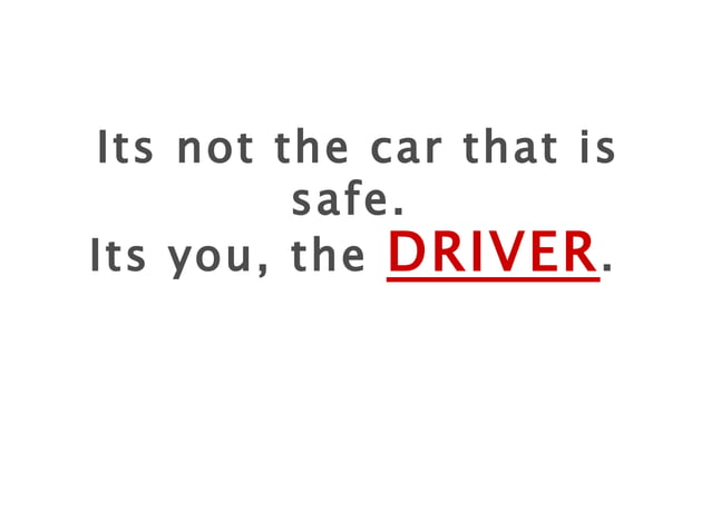 Safety safety driving | PPT