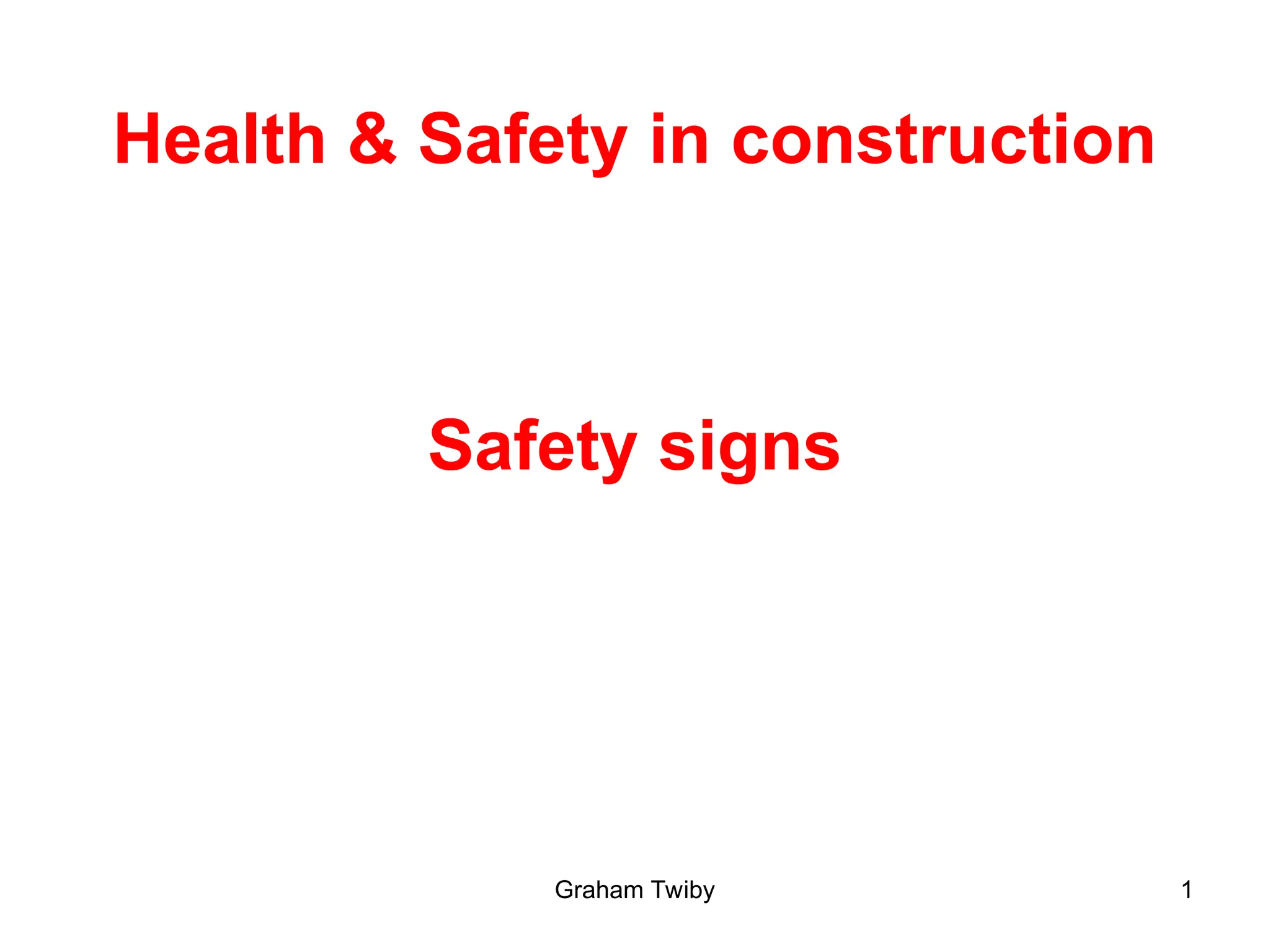 safety-sign-presentation.ppt safety sign for iti training officer | PPT