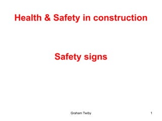 safety-sign-presentation.ppt safety sign for iti training officer | PPT