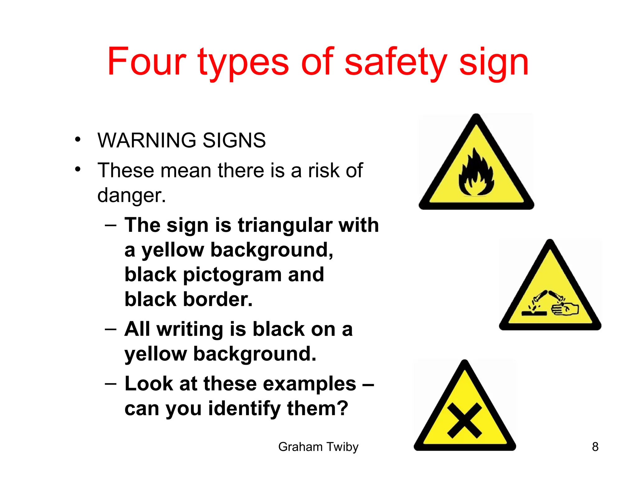 safety-sign-presentation.ppt for iti training | PPT