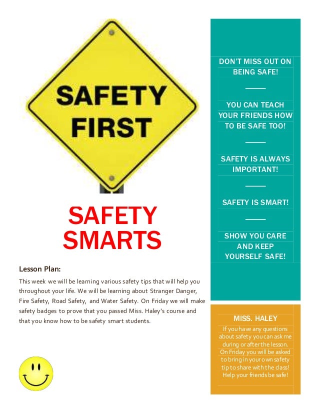 Safety Smarts Flyer