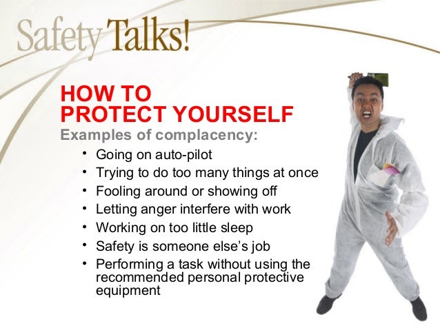 ~ Safety talksfall protection