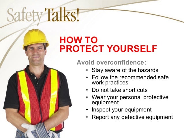 ~ Safety talksfall protection