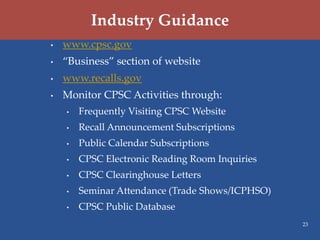 2012 Safety Academy: Compliance Overview | PPTX