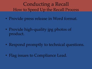 2012 Safety Academy: Fast Track Program | PPTX