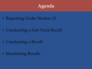 2012 Safety Academy: Fast Track Program | PPTX