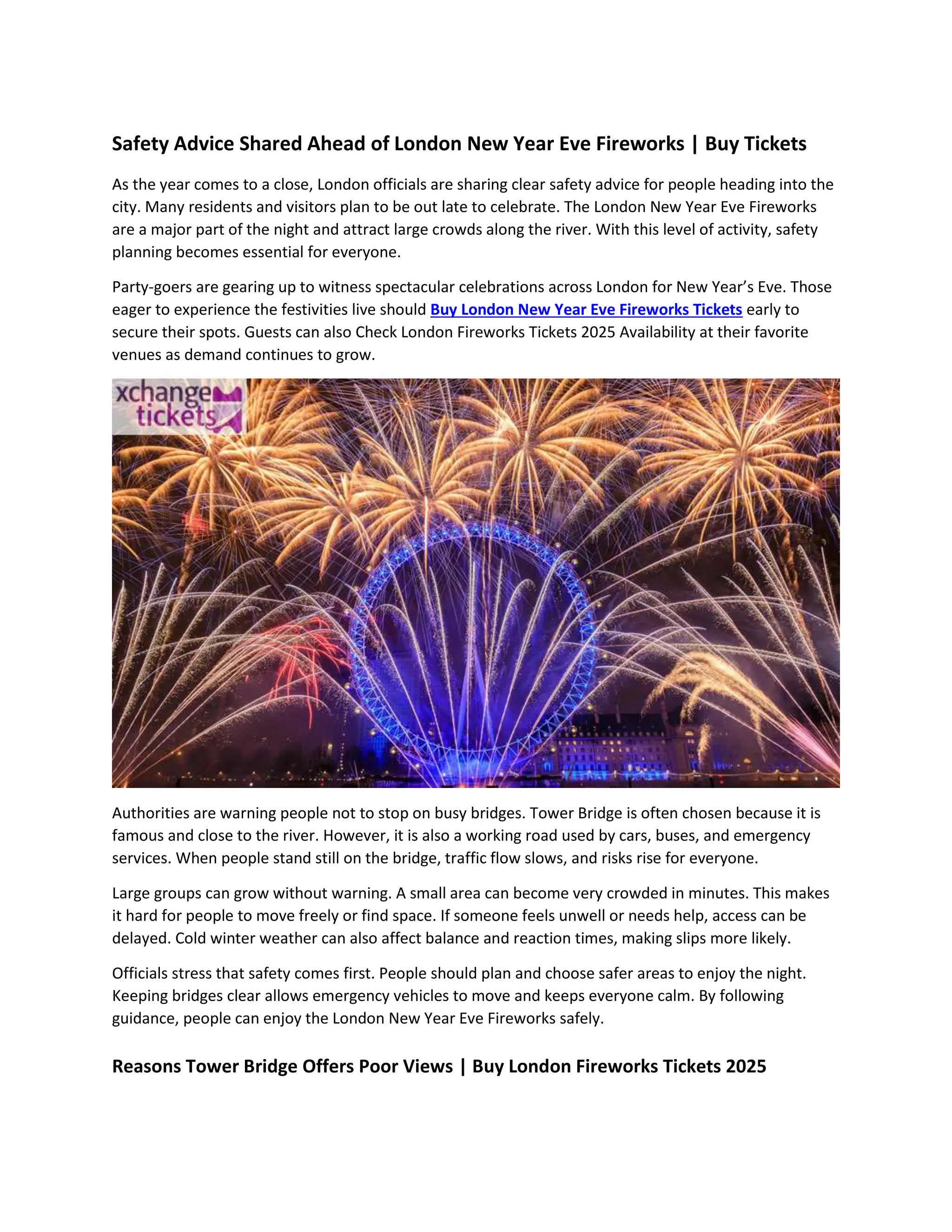 Safety Advice Shared Ahead of London New Year Eve Fireworks Buy Tickets.pdf