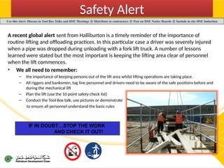 safety Alert Safety bulletin flash news.pptx