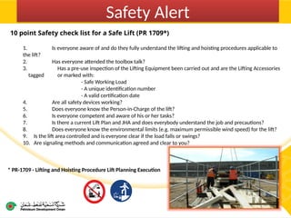 safety Alert Safety bulletin flash news.pptx