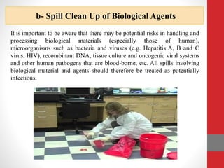 safety and biosecurity (lab 10).Procedures for Handling Hazardous ...