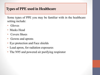 safety and biosecurity (lab3).Personal protective equipment (PPE) | PPTX