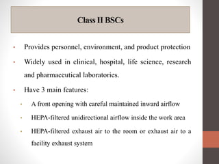 safety and biosecurity (lab4).Biosafety Cabinets (BSCs) | PPT