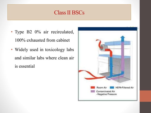 safety and biosecurity (lab4).Biosafety Cabinets (BSCs) | PPT