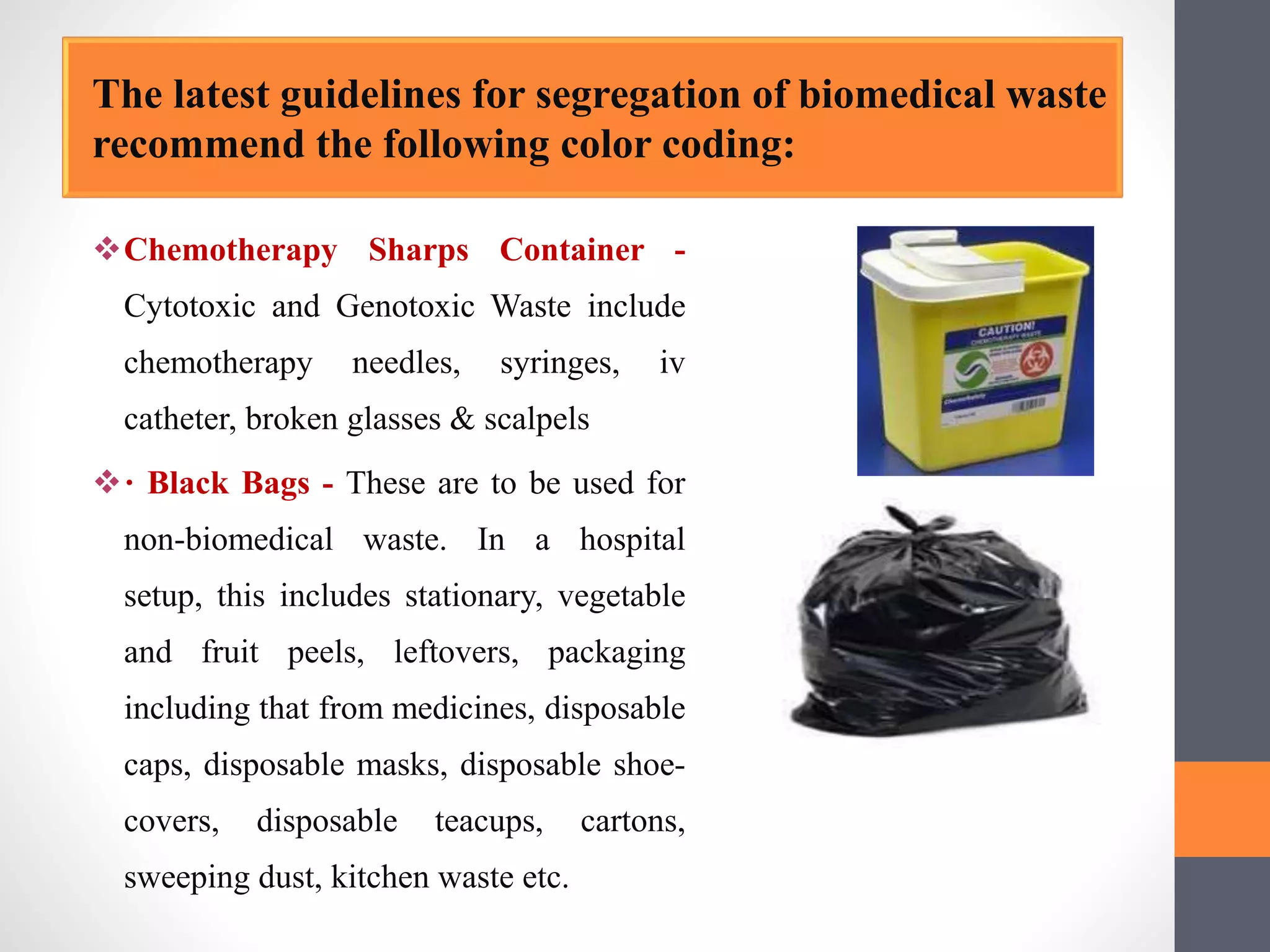 safety and biosecurity (lab 7).The Medical Waste | PPTX