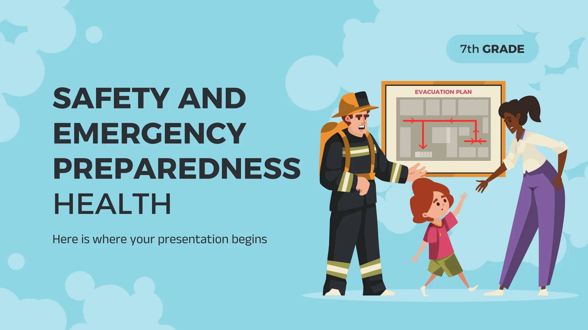 Safety and Emergency Preparedness - Health - 7th Grade by Slidesgo.pptx