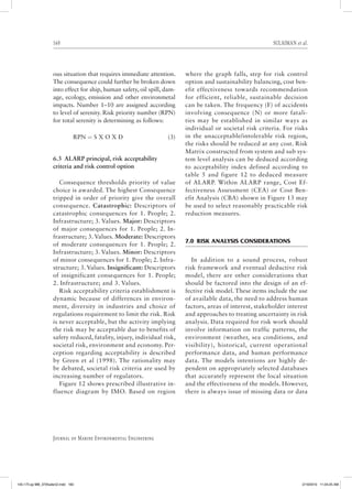 Safety and environmental risk and reliability modeling | PDF | Cruises ...