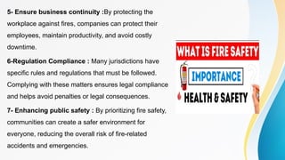 Safety and Fire Safety in fire figthening | PPTX