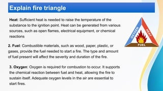 Safety and Fire Safety in fire figthening | PPTX