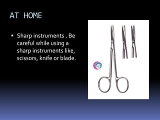 Safety and first aid | PPTX