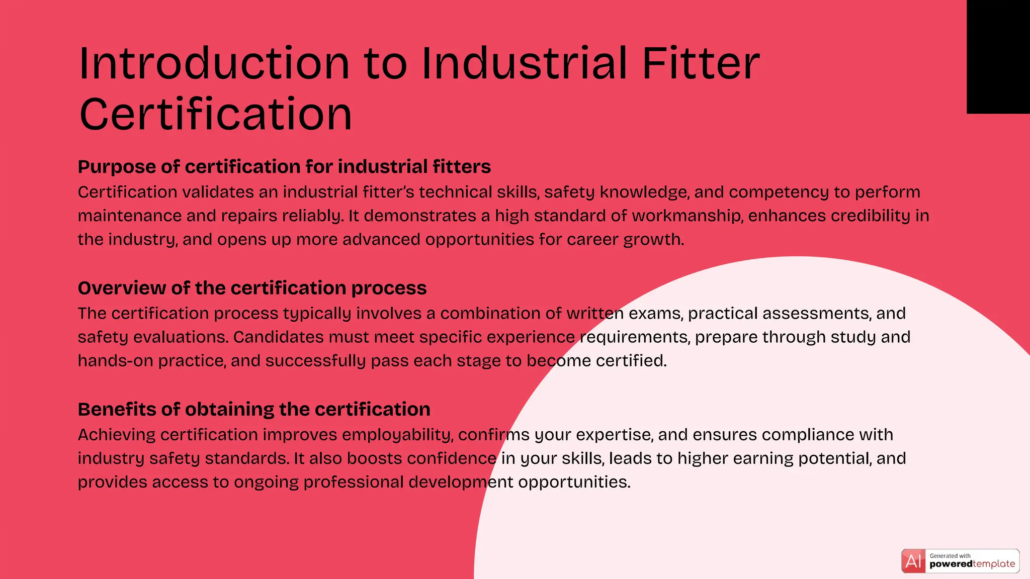 Safety and Fitter Training- Industrial Highlights | PDF