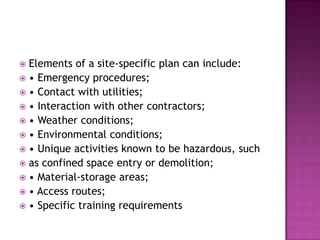 Safety and health rules and regulations | PPTX