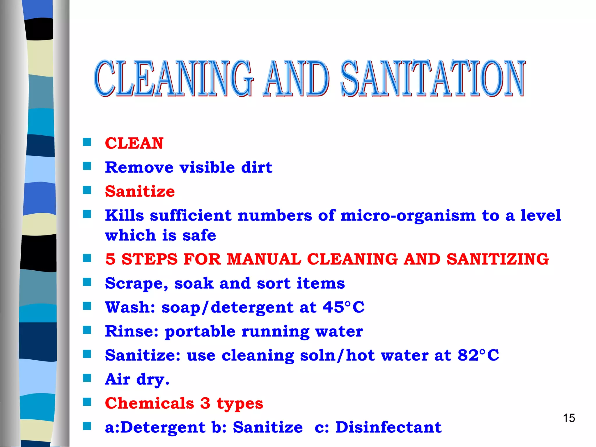 Safety And Hygiene | PPT