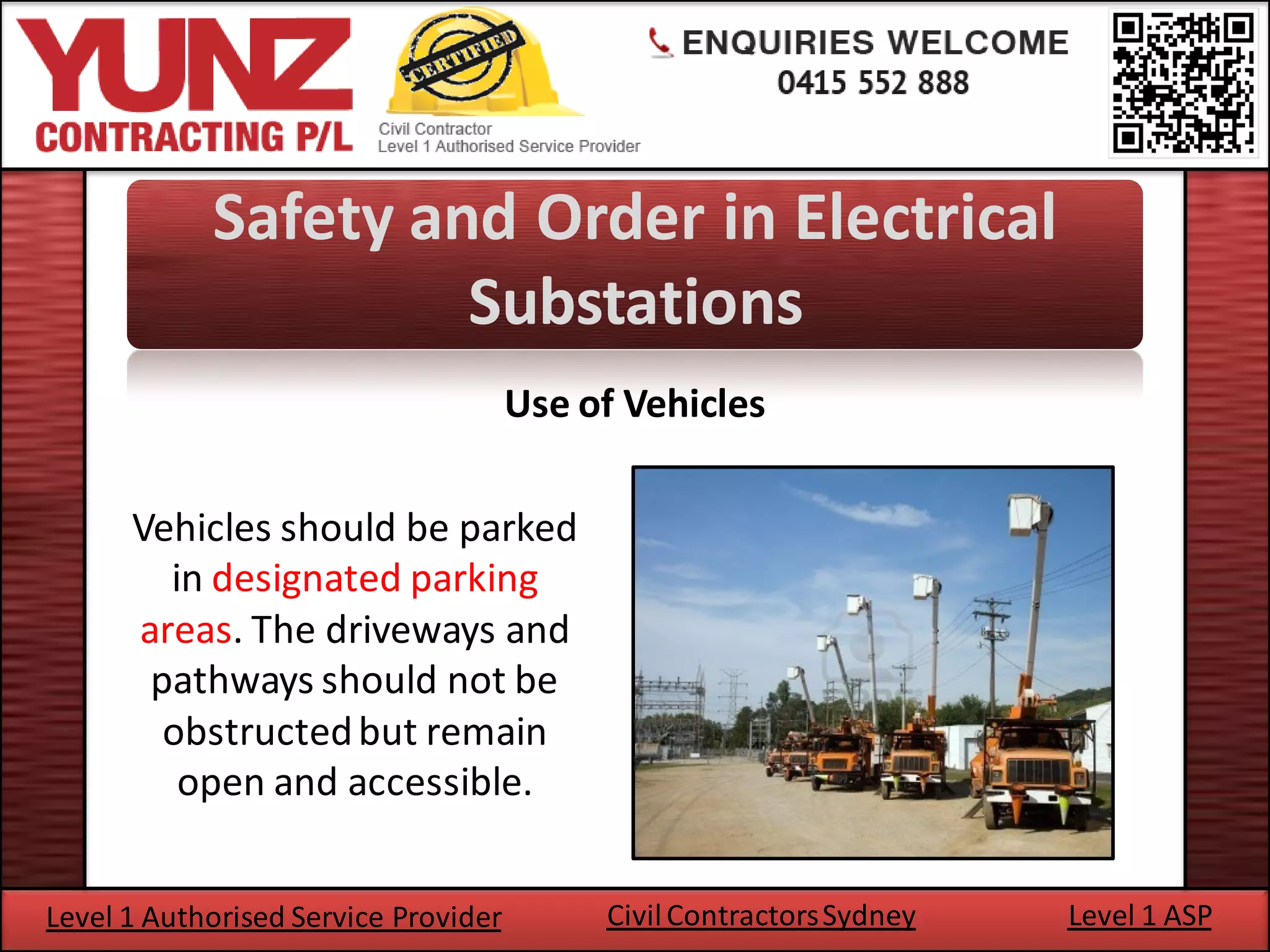 Safety and order in electrical substations | PDF