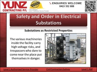 Safety and order in electrical substations | PDF