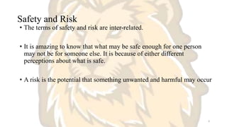 Safety and risk | PPTX