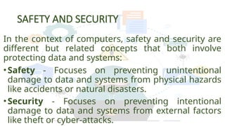 SAFETY AND SECURITY.pptx SAFETY AND SECURITY.pptx