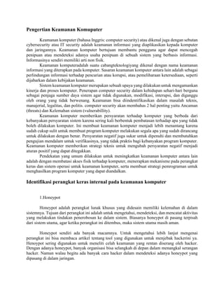 Safety and security computer | PDF