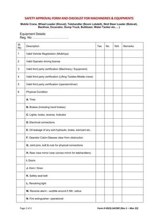 SAFETY APPROVAL FORM AND CHECKLIST FOR MACHINERIES & EQUIPMENTS rev 1.docx