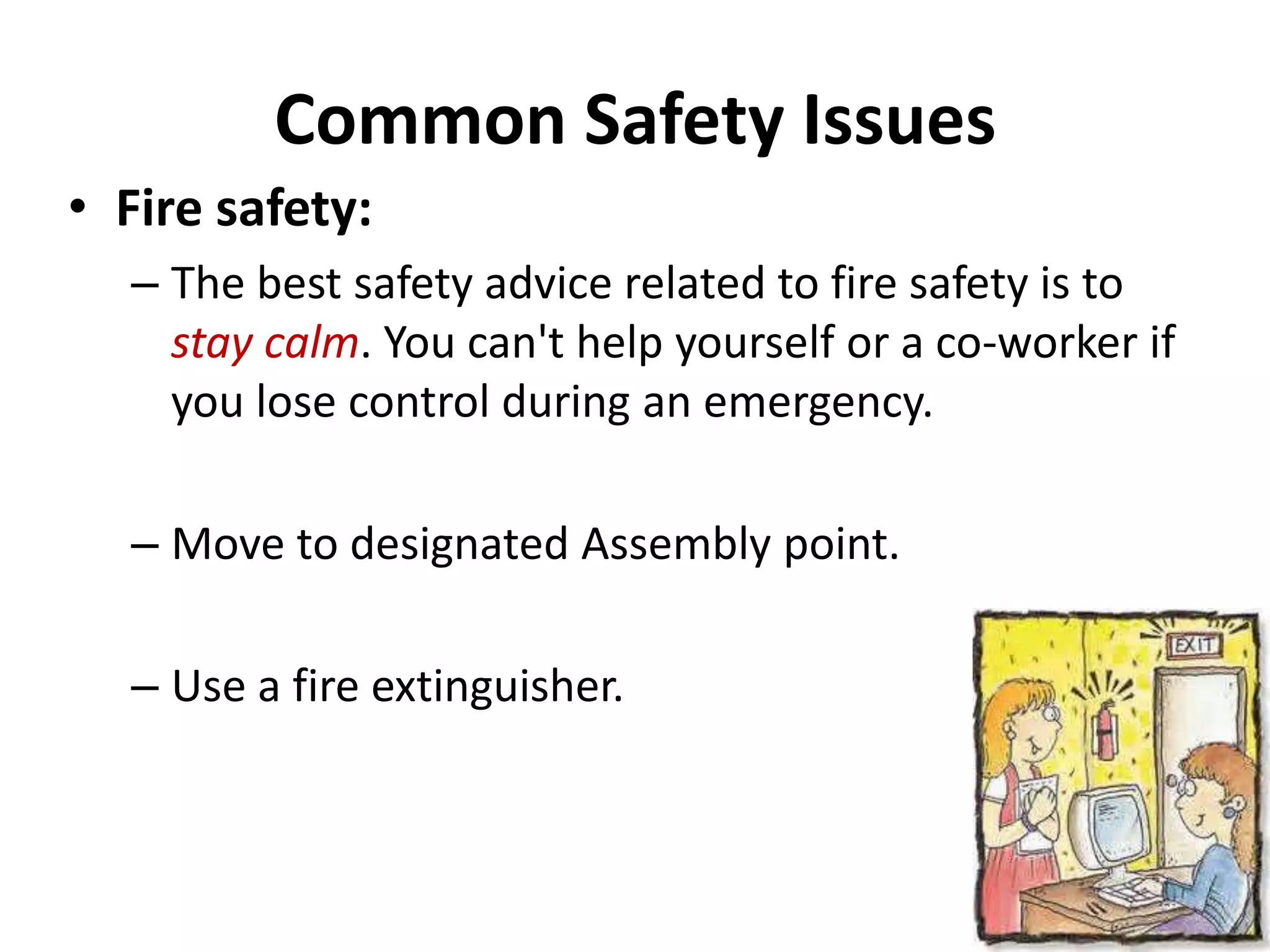 Safety at workplace | PPTX