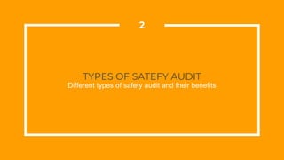 SAFETY AUDIT | PPTX