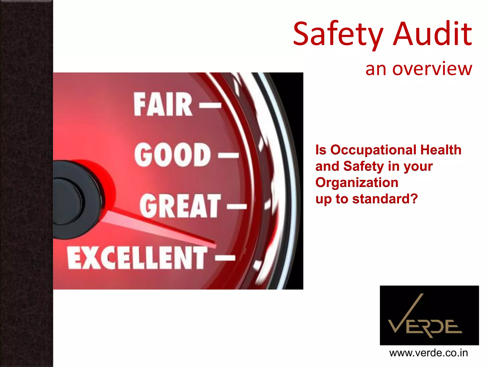 Safety Audit: An Overview | PDF