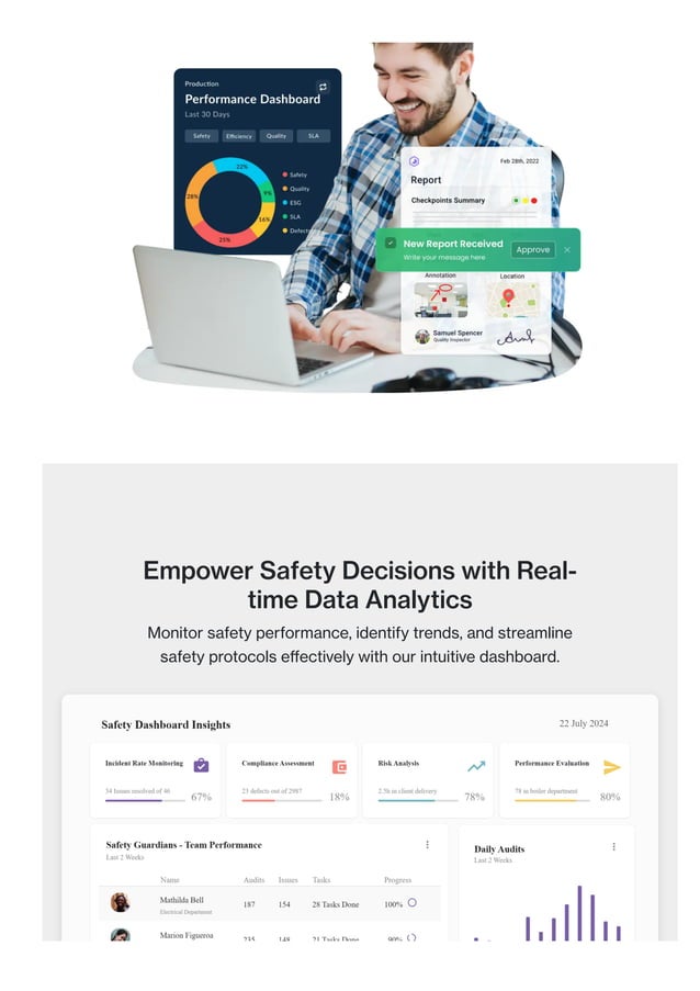 Conduct safety audits efficiently on the go with this Android app. | PDF