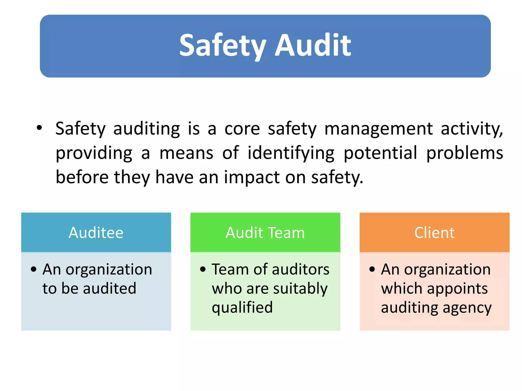 Safety Audit in Chemical Industry | PPTX