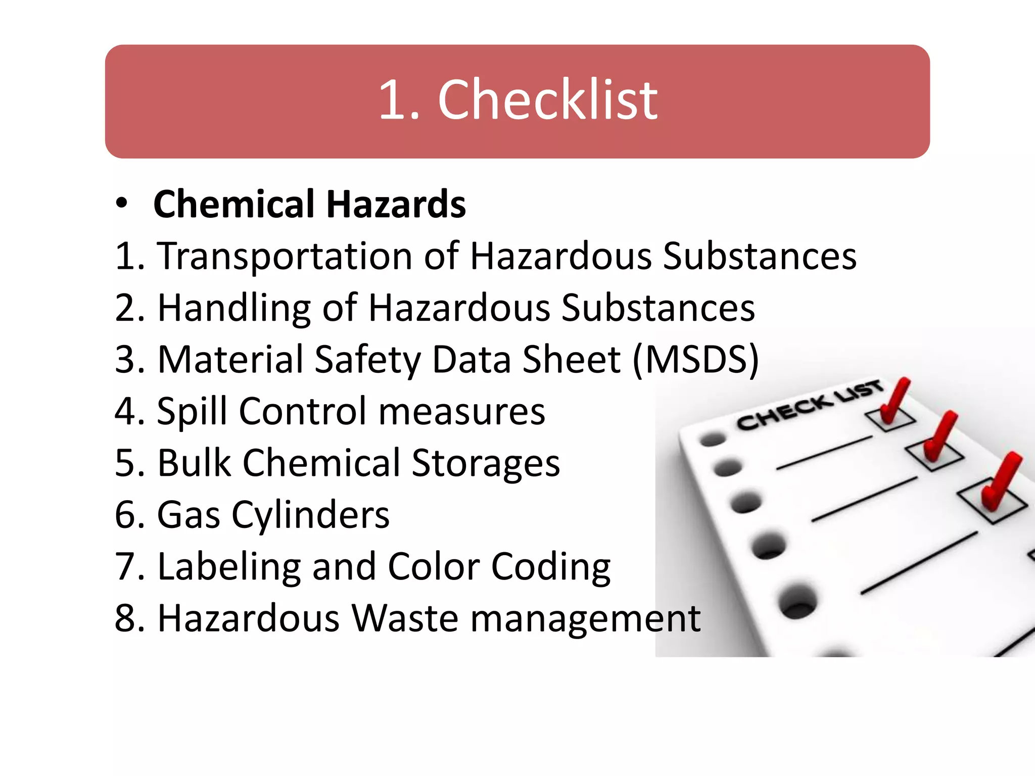 Safety Audit in Chemical Industry | PPTX