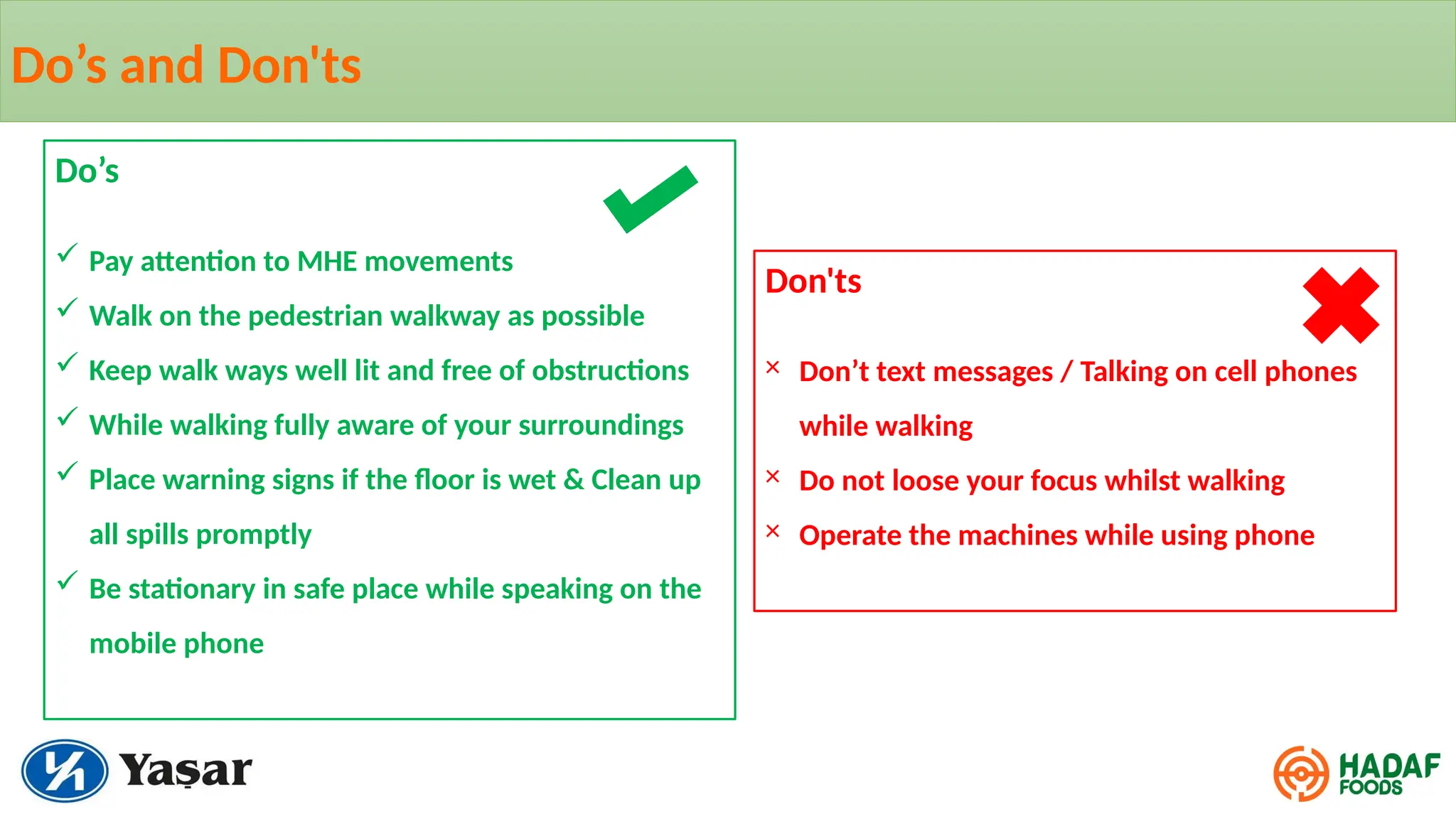 Safety Awareness - Eyes On the Path.pptx