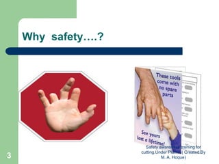 Safety & Awareness Tr. for cutting | PPTX