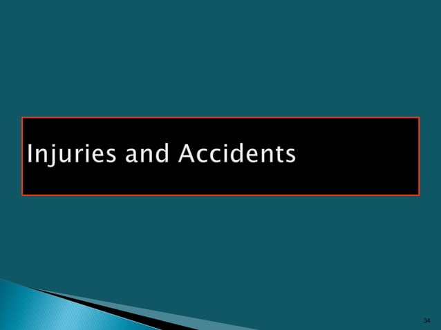 Safety awareness training program | PPT | First Aid | Injuries